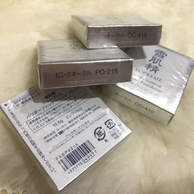雪肌精 Kose OC--410 Powder Foundation, Beauty & Personal Care, Face, Makeup on Carousell