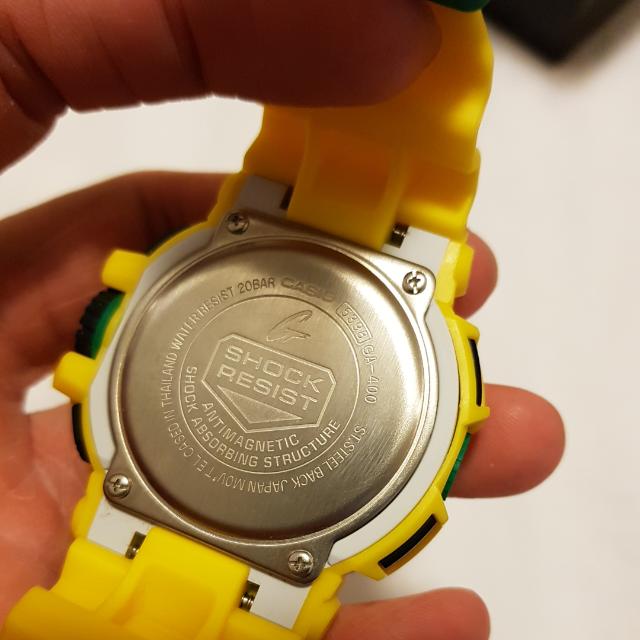 Casio G- Shock GA-400-9ADR, Men's Fashion, Watches & Accessories ...