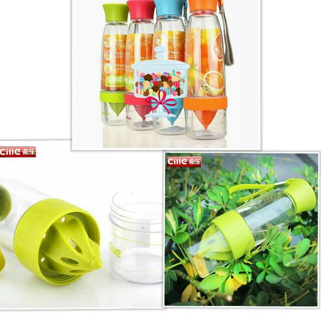 Citrus Zinger Water Tumbler Healthy Fruit Juice Fusion Infusing ...