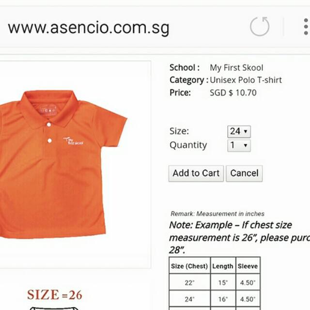 My First skool Uniform on Carousell