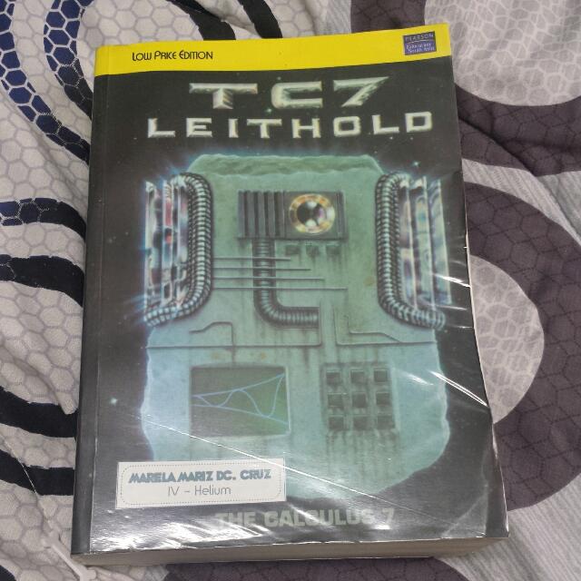The Calculus 7 Leithold (TC7), Hobbies & Toys, Books & Magazines ...