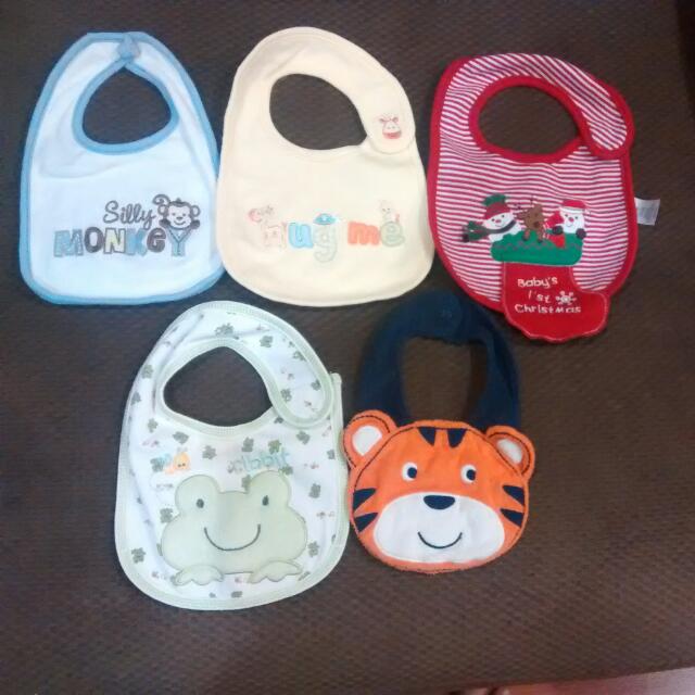 Assorted Bibs, Babies & Kids, Babies & Kids Fashion on Carousell