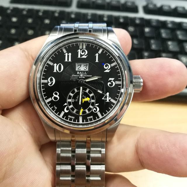(Reserved) Ball Trainmaster Dual Time Dress Watch, Luxury, Watches on ...