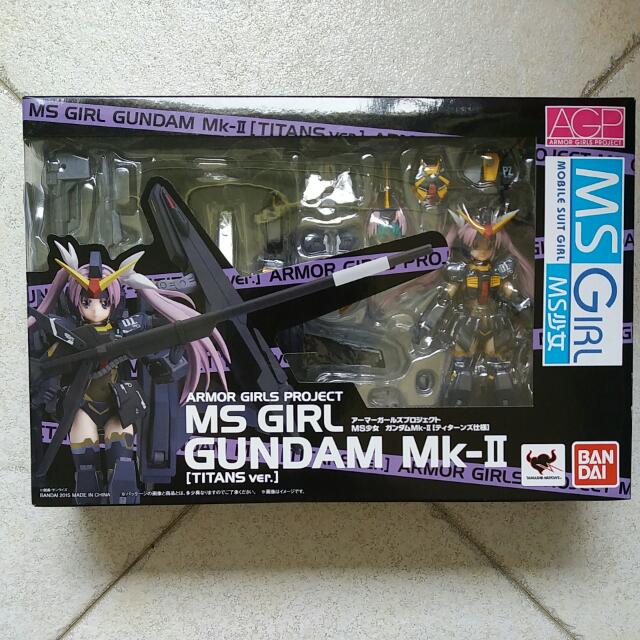 BANDAI ARMOR GIRLS PROJECT MS GIRL GUNDAM MK II [TITANS Ver], Hobbies & Toys, Toys & Games on ...