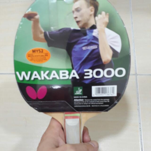 Butterfly Wakaba 3000, Sports Equipment, Sports & Games, Racket & Ball ...