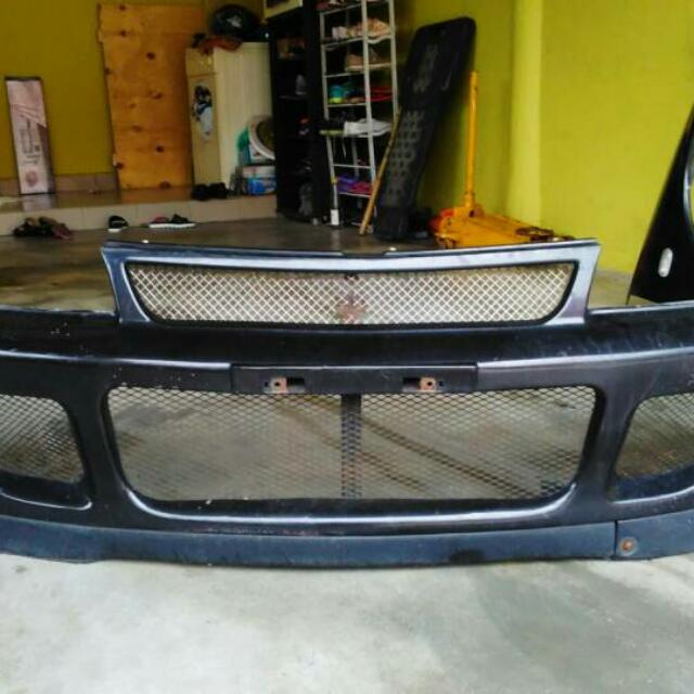 JDM Evo 2 fender complete with signal, Auto Accessories on Carousell