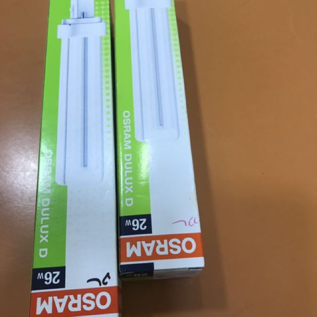 OSRAM DULUX D 26W, Furniture & Home Living, Lighting & Fans, Lighting ...