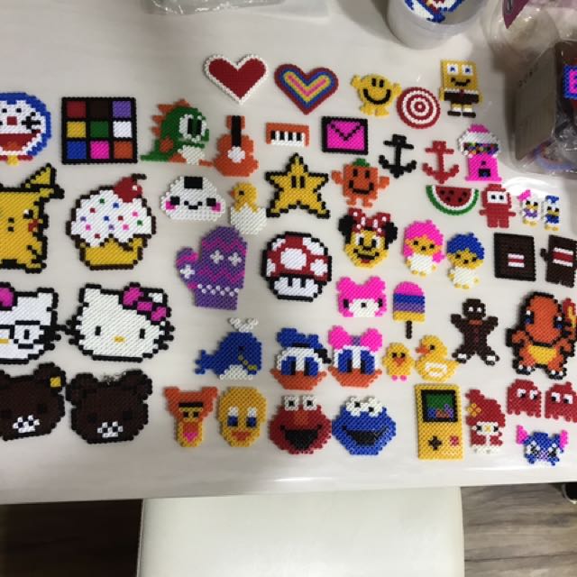 Pyssla Beads Designs, Design & Craft, Handmade Craft on Carousell