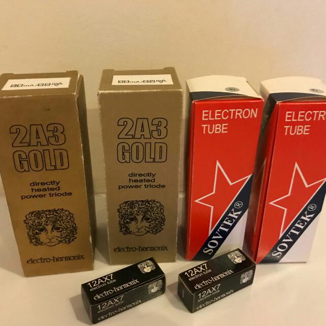 Sovtek 2a3 Tubes, Audio, Other Audio Equipment on Carousell