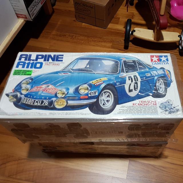 Tamiya Alpine A110 r/c model (M-02), Hobbies & Toys, Memorabilia ...