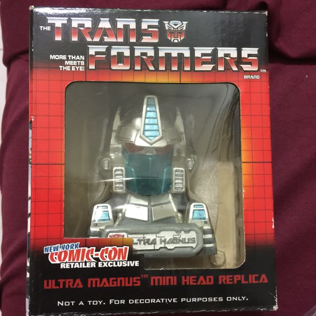 Transformer Masterpiece Classic Ultra Magnus Head, Hobbies & Toys, Toys ...