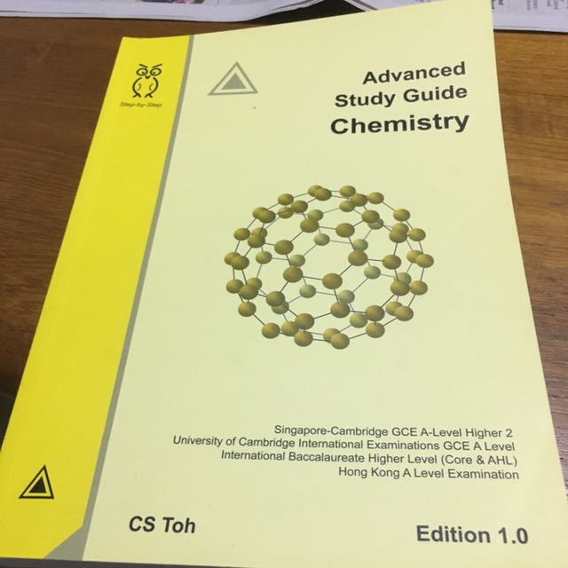 Advanced Study Guide Chemistry (2007-2012), CS Toh, Hobbies & Toys ...