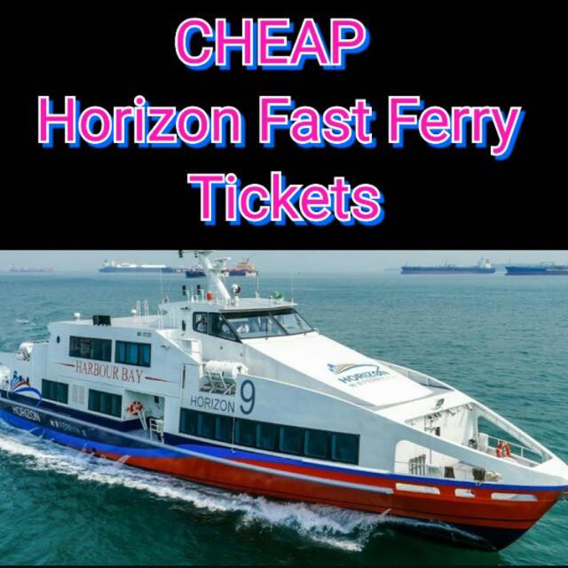 Horizon Ferry Ticket Batam, Tickets & Vouchers, Local Attractions ...