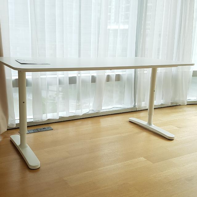 Ikea Bekant Desk, Furniture & Home Living, Furniture, Tables & Sets on Carousell