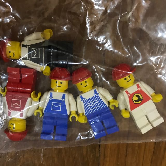 Lego Minifigure Worker Construction Bundle, Hobbies & Toys, Toys ...