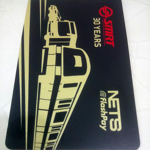 Limited Edition 30 Anniversary SMRT Ezlink - Not Sold For Public, Only ...