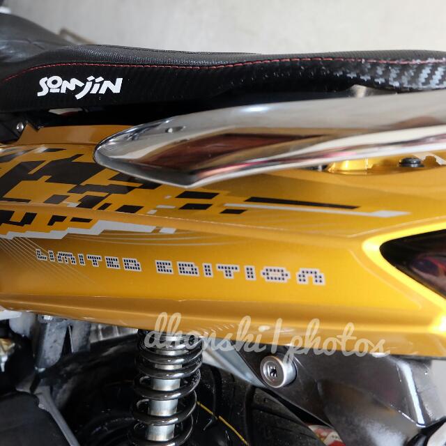 Mio Sporty - Limited Edition GOLD, Motorbikes on Carousell