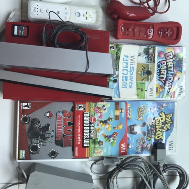 Mod Nintendo Wii (Red Edition), TV & Home Appliances, TV ...