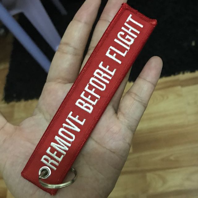 Remove Before Flight Keychain, Hobbies & Toys, Collectibles ...