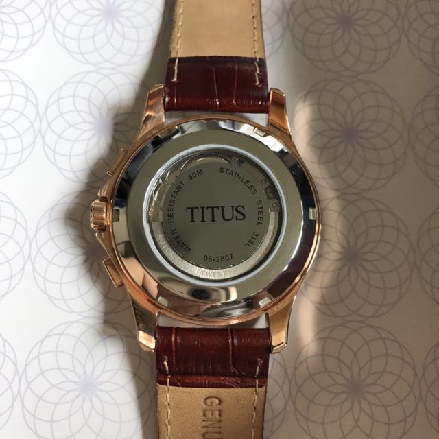 Titus automatic watch, Luxury, Watches on Carousell