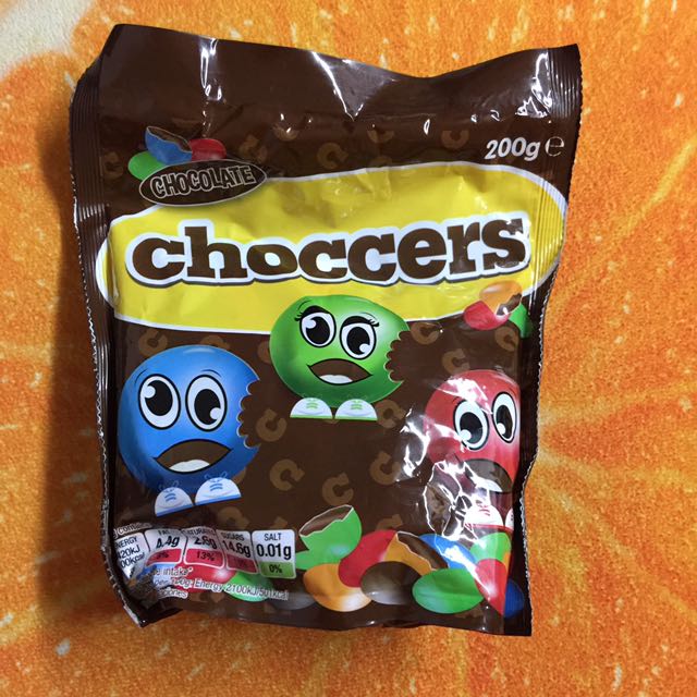 Choccers Milk Chocolate Imported From UK 200g Pack, Food & Drinks ...
