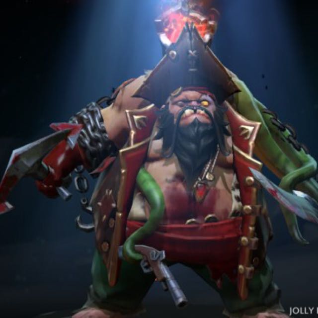 DOTA 2 Pudge Jolly Weaver Set From Ti 7 Collector's Cache, Video Gaming ...