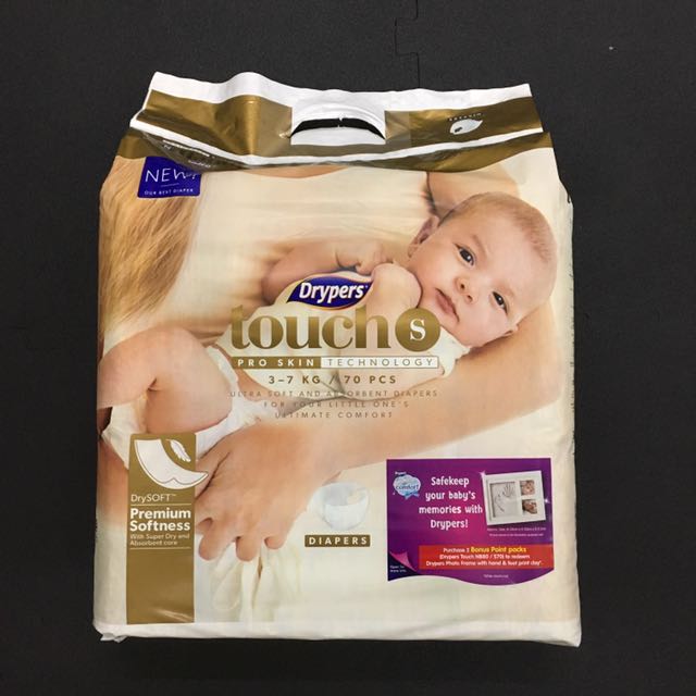Drypers Touch Diaper, Babies & Kids, Babies & Kids Fashion on Carousell