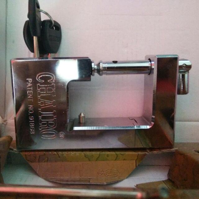 HDB Gate Lock Chairo 118, Furniture & Home Living, Furniture, Other ...