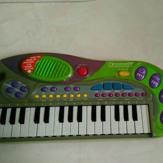 Kawasaki Vintage 1999 Toy Piano, Organ Keyboard (Electronic), Hobbies ...