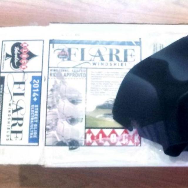 Lower Fairing HARLEY DAVIDSON SG/RG RUSHMORE MODEL & STREET GLIDE CLOCK WERKS FLARES, Auto ...