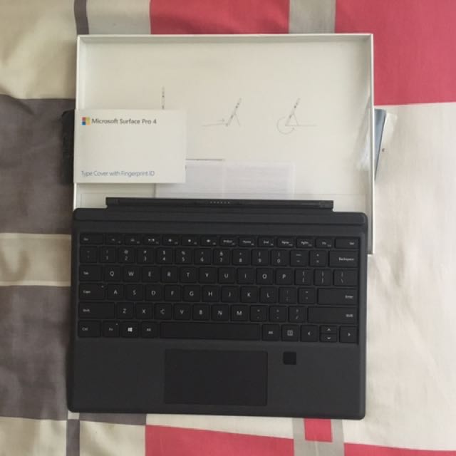 Microsoft Surface Pro 4 Type Cover Keyboard, Computers & Tech, Parts ...