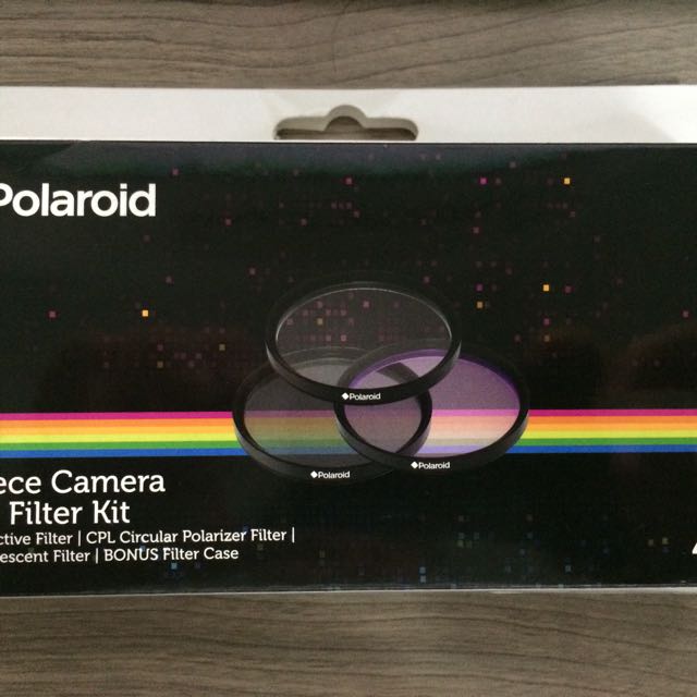 Polaroid Lens Filter Kit 49mm, Photography, Lens & Kits on Carousell
