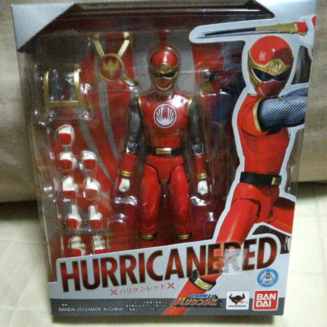SHFiguarts Hurricane Red Ranger, Hobbies & Toys, Toys & Games on Carousell