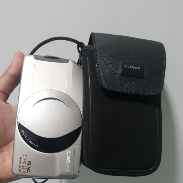 Canon Prima Super 28 N, Photography, Cameras on Carousell