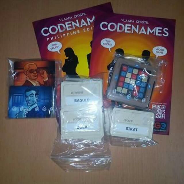 Codenames Philippine Edition, Hobbies & Toys, Toys & Games on Carousell