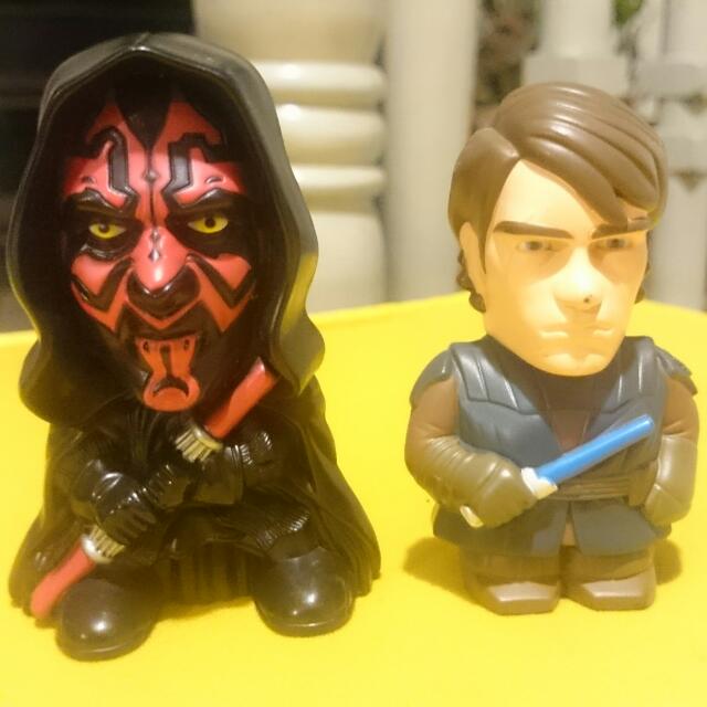 Darth Mole & Anakin, Hobbies & Toys, Toys & Games on Carousell