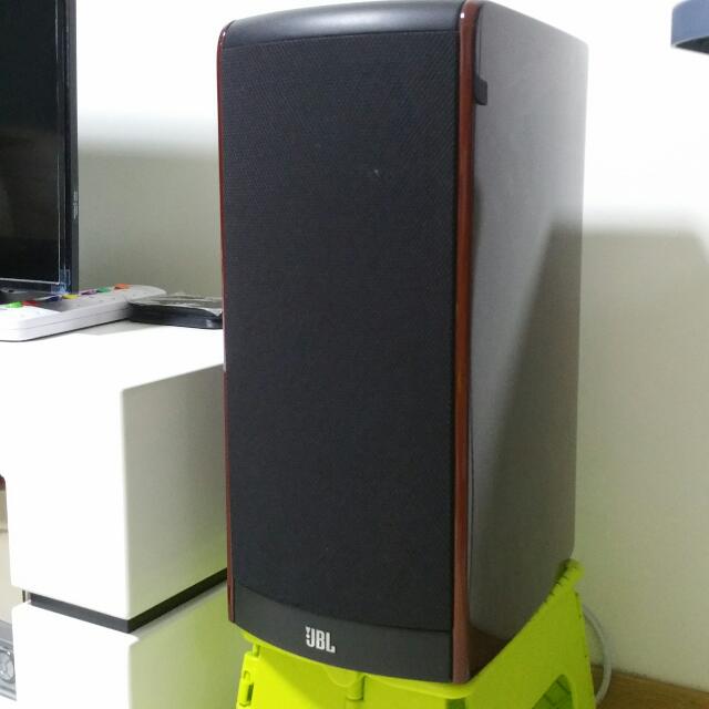 JBL Speaker And Denon Tuner, Compact Disc Player And Amplifier, Audio ...