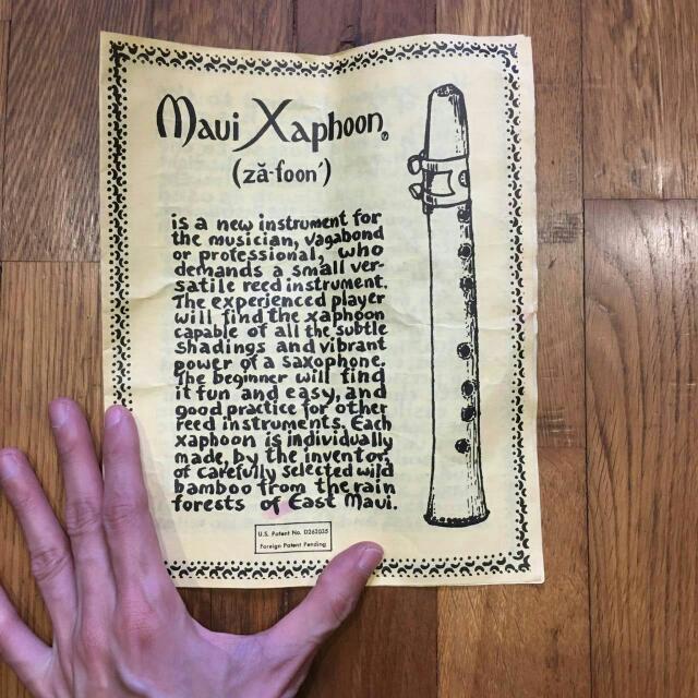 Maui Xaphoon Pocket Saxophone, Hobbies & Toys, Music & Media, Musical ...