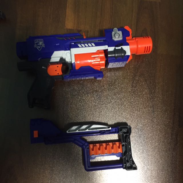 Nerf Stockade Full Set, Hobbies & Toys, Toys & Games on Carousell