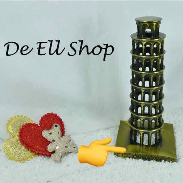 Pajangan Miniatur Menara Pisa, Desain & Kerajinan Tangan, Lainnya di ...
