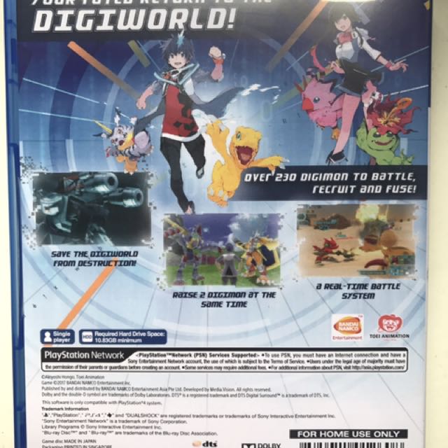 PS4 Digimon World, Video Gaming, Video Games, PlayStation on Carousell