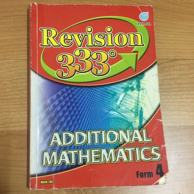 Reference Book With Exercise For Add Maths Form 4, Hobbies & Toys ...