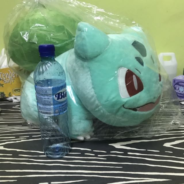 Giant Bulbasaur Plush Toy, Hobbies & Toys, Toys & Games on Carousell