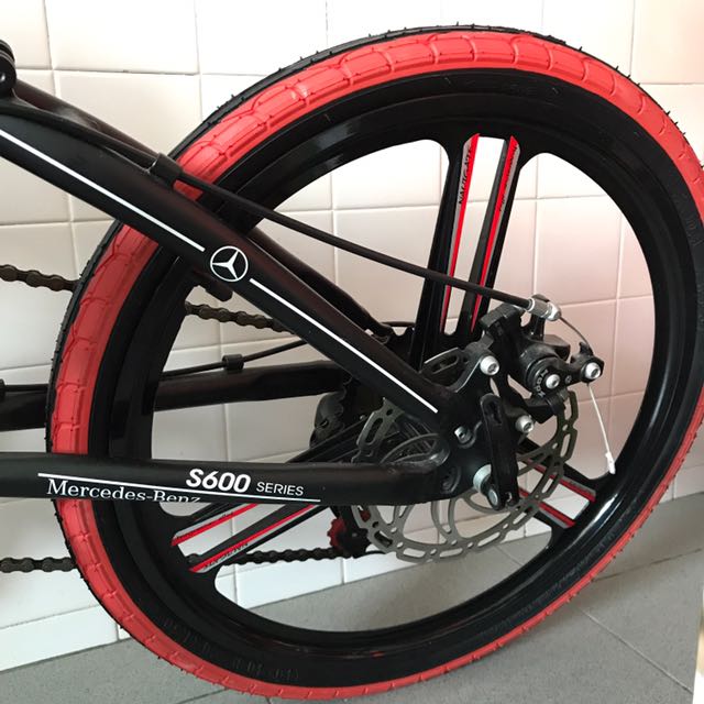 Mercedes-Benz S600 Foldable Sports Bike, Sports Equipment, Bicycles & Parts, Bicycles on Carousell