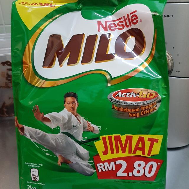 Milo Powder 2kg-pack, Food & Drinks, Packaged & Instant Food on Carousell