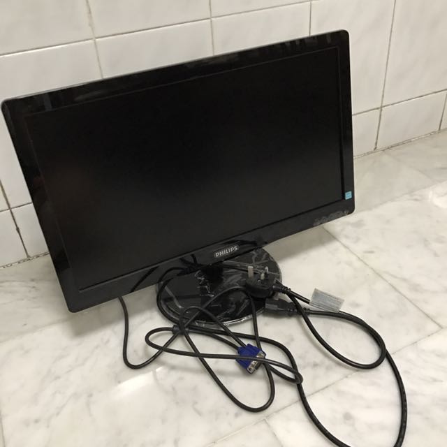 Philips Monitor 20", Computers & Tech, Parts & Accessories, Monitor ...