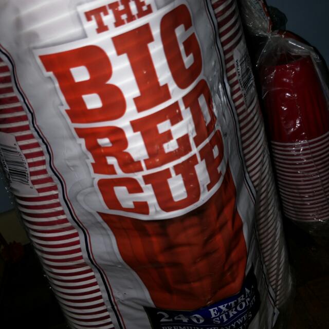 The Big Red Cup/ Party Cups, Looking For on Carousell