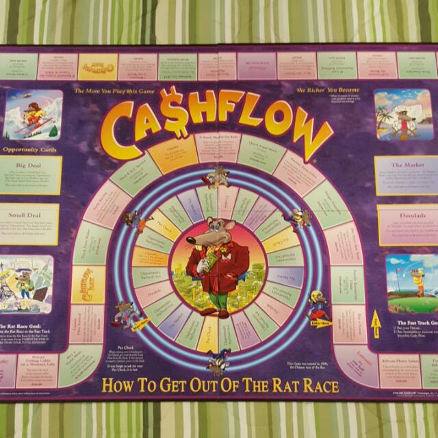 Cashflow: How To Get Out Of The Rat Race, Hobbies & Toys, Toys & Games ...