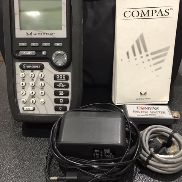 Fluke Microtest Compas Network Troubleshooting Device with NT ...