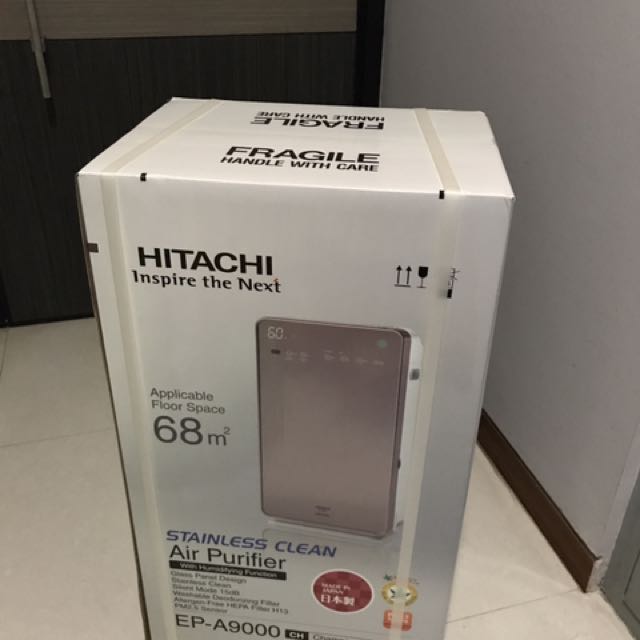 Hitachi Air Purifier & Humidifier EP-A9000, TV & Home Appliances, Air ...